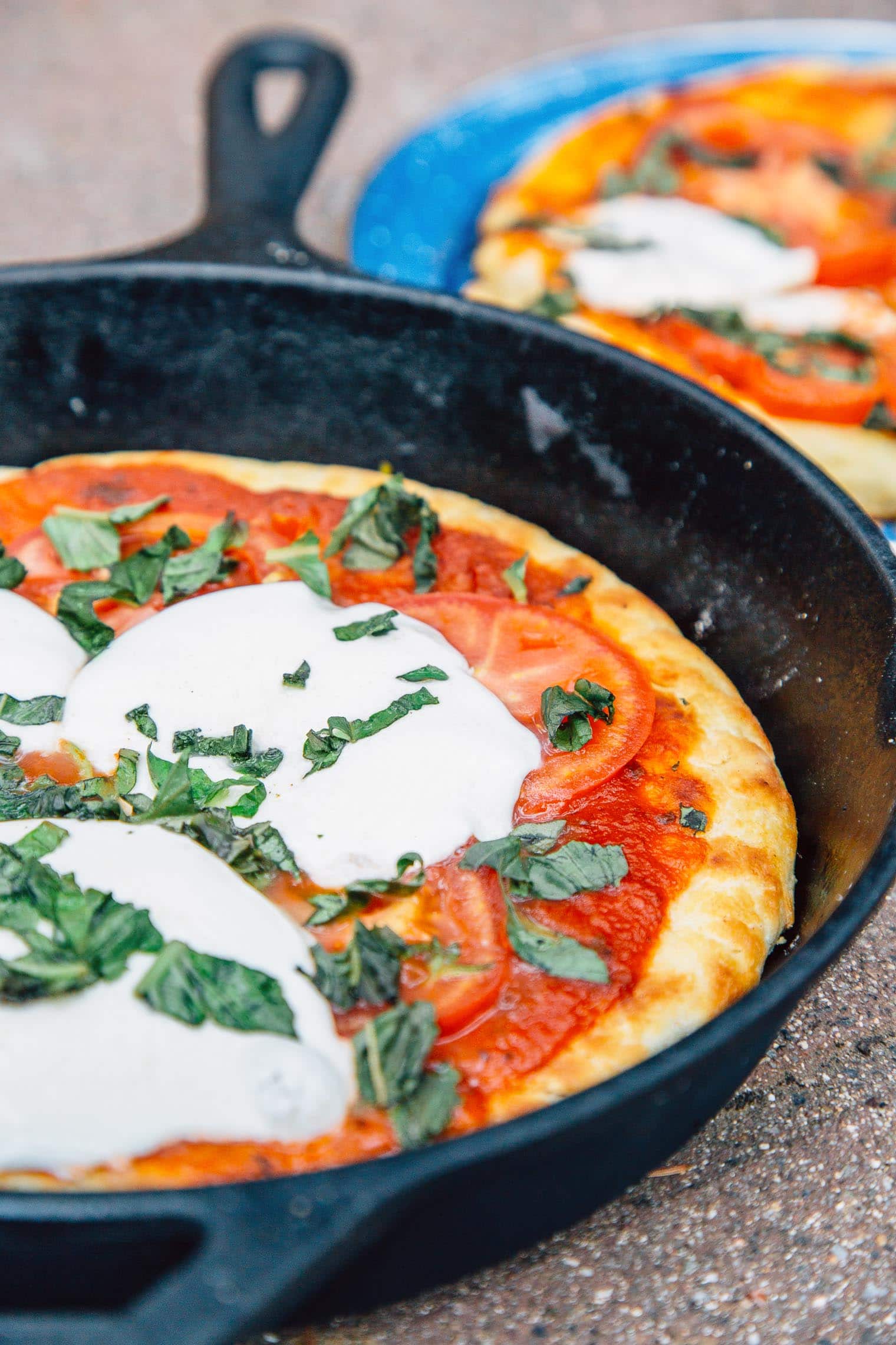 Campfire Pizza Margherita | Fresh Off The Grid