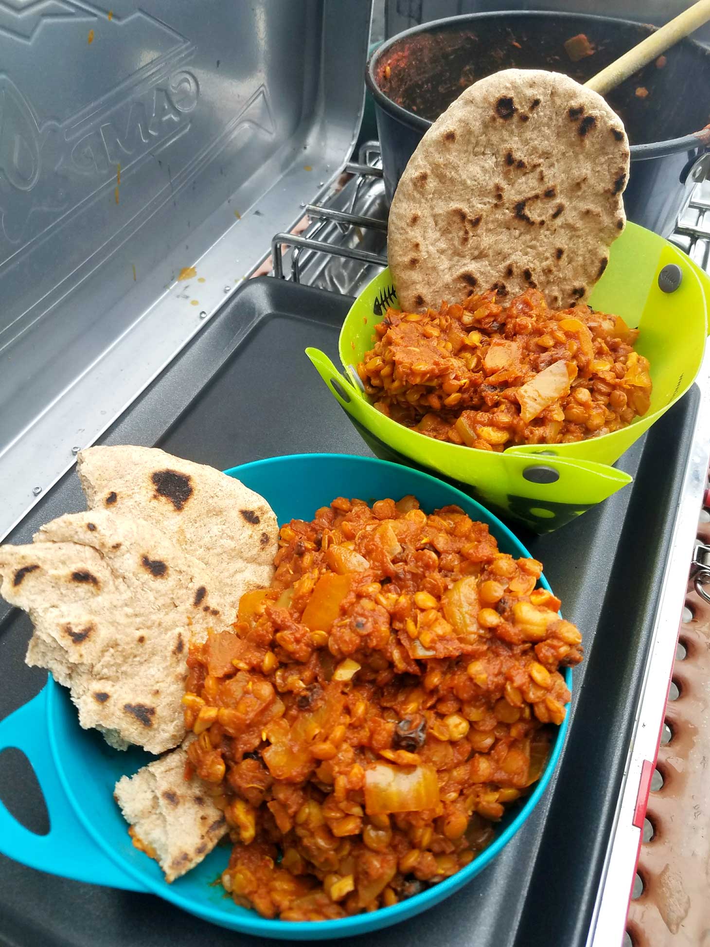 Spicy Dhal & Roti | Fresh Off The Grid
